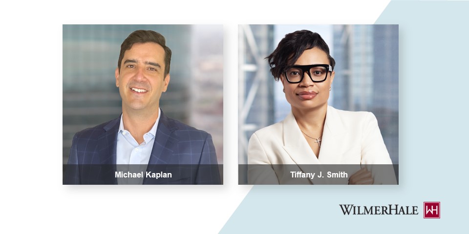 WilmerHale Attorneys Named to Law360's Editorial Advisory Boards