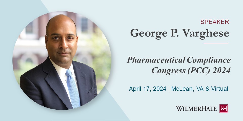 Pharmaceutical Compliance Congress (PCC) 2024