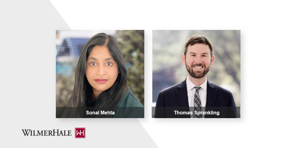 Sonal Mehta, Thomas Sprankling Recognized by The Recorder in 2023 ...