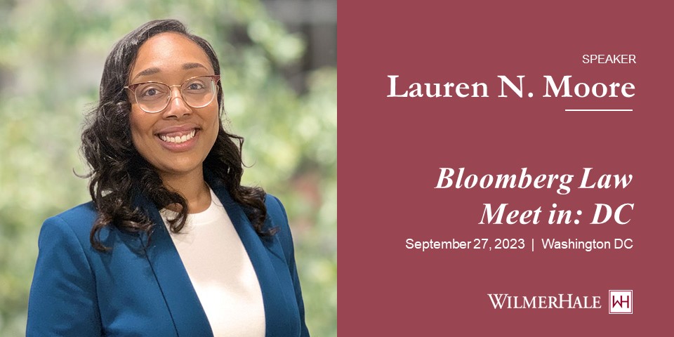 Bloomberg Law Meet in: DC