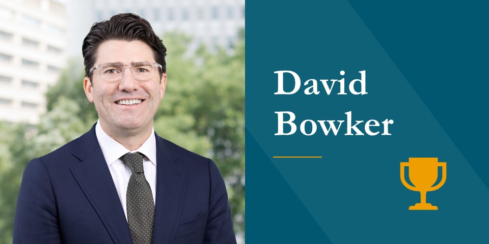 David Bowker Named D.C. Attorney of the Year at The National Law ...
