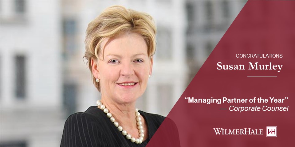 Susan Murley Named Managing Partner of the Year by Corporate Counsel