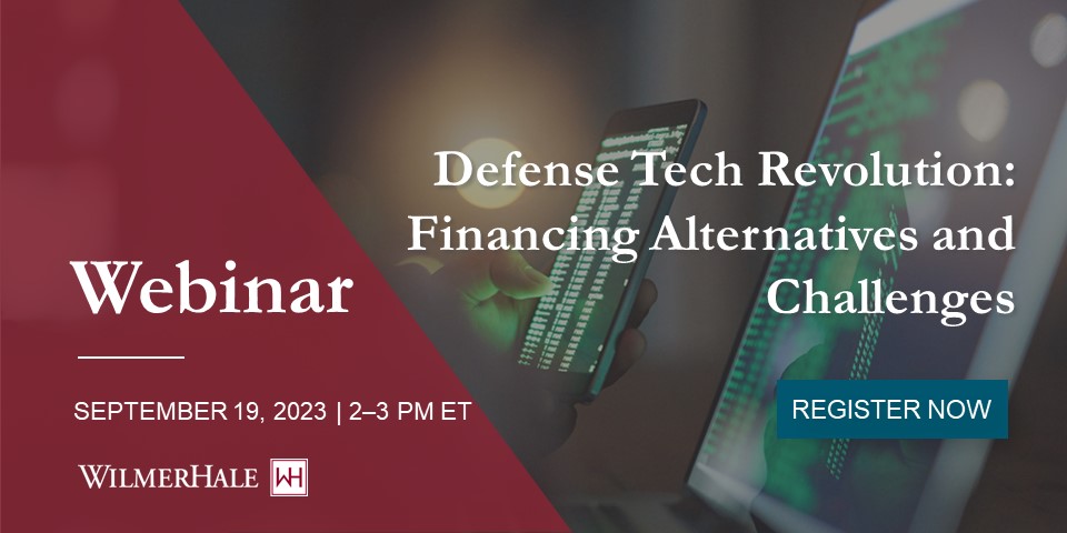 Defense Tech Revolution: Financing Alternatives and Challenges