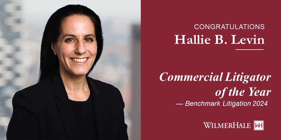 Hallie B. Levin Recognized as General Commercial Litigator of the Year ...