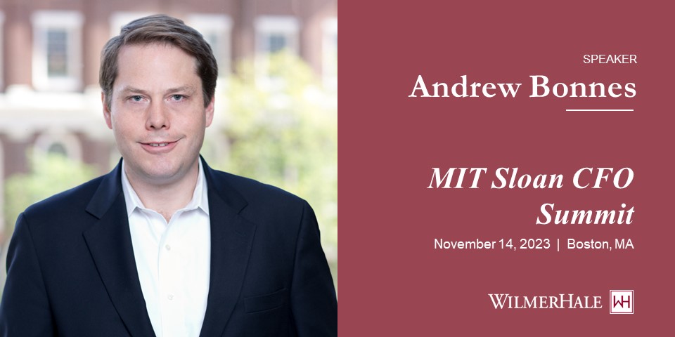 MIT Sloan CFO Summit